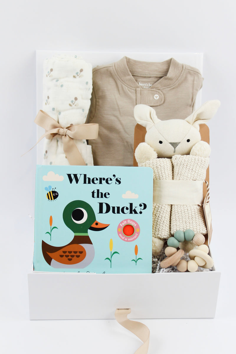 Jade and Mocha Baby Gift Box – The Baby Gift People