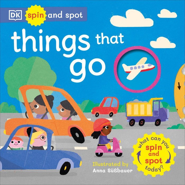Spin and Spot Things That Go Board Book – The Baby Gift People